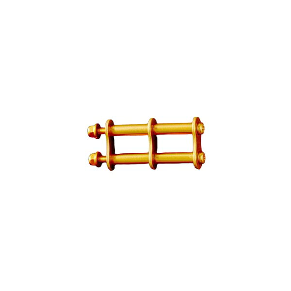 商品の特徴 ニックス(knicks) ALU-1-GO アルミ製金具一式/ゴールド(アルマイト加工) 【特長】 ●アルミナイロンナット2ヶ ●アルミチェーン金具3ヶ ●アルミロングボルト2本 ●アルミパイプ4本 ●超軽量19g ※セット作業...