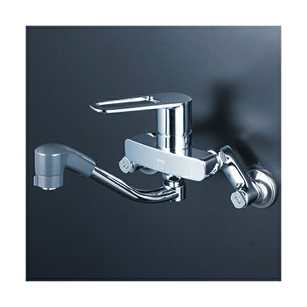 商品の特徴 KVK(ケーブイケー)　MSK110KRFUT シングルシャワー付混合栓 製品仕様 ※シャワーヘッドは固定式です ■200mmパイプ付