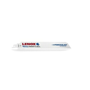 LENOX レーザーセーバーソブレード 225mm×8山(5枚) 9108R 商品の特徴 ●パワーブラストテクノロジーで刃先を強化し、さらに長持ち(自社従来比最大55%アップ) ●ブレード取付部分を強化、根元からの破断リスクを軽減 ●幅広設...