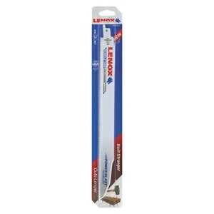 LENOX 解体用 セーバーソブレード 300mm×6山(5枚) 106R5 商品の特徴 ●パワーブラストテクノロジーで刃先を強化し、さらに長持ち(自社従来比最大55%アップ) ●ブレード取付部分を強化、根元からの破断リスクを軽減 ●刃先形...