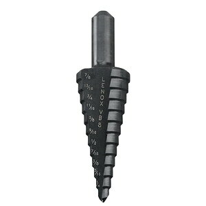LENOX バリビット段付きドリル 4.5-22mm VB8 商品の特徴 ●波型2枚刃タイプ(特許)の刃形状で、早くバリの少ない正確な真円の穴をあけることが出来ます ●先端部のパイロットドリルによりブレが少なく、素早くドリルが部材をとらえる...