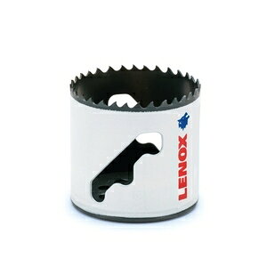 LENOX スピードスロット分離式バイメタルホールソー 54mm 商品の特徴 ●刃の側面のスリットを大きむ取ることで、切削時の熱を発散しやすく、切削時にも熱を持ちにくい設計です ●階段状のスリットで、切り屑の排出を楽に行うことが出来ます ●...