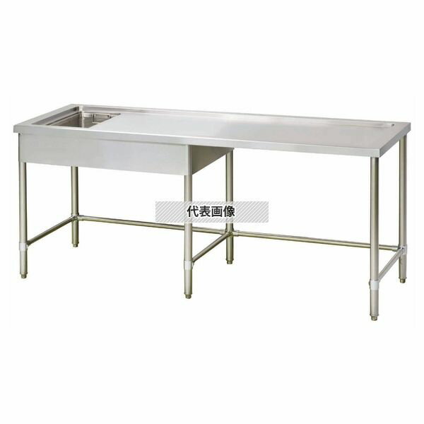 商品の特徴マルゼン　ブリーム　BLWG-186RN 下膳台　ゴミカゴ付 1800×600×850mm430ブリームシリーズ／304ブリームシリーズハイクオリティ、しかもリーズナブル！プロユースに応えられる厨房設備機器のクオリティとコスト。そ...