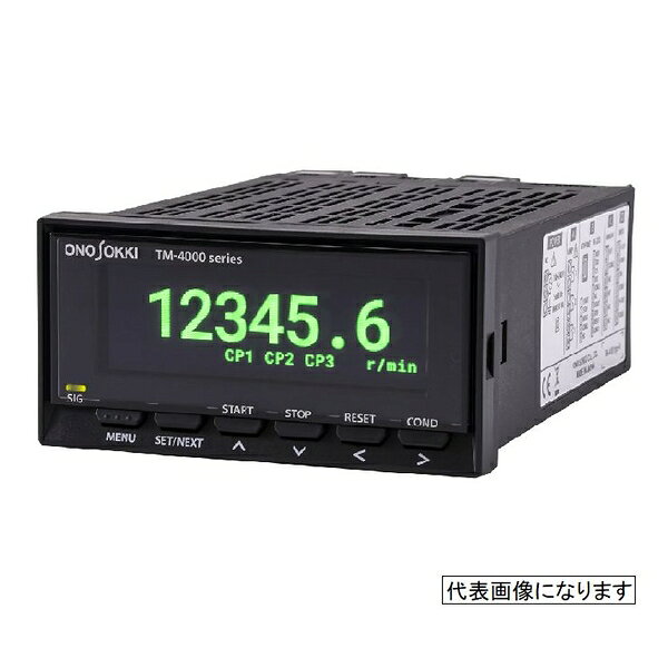 商品の特徴 小野測器 デジタル回転計(表示専用/AC電源 TM-4110 ●表示専用のスタンダードモデル ●入力CH数：1ch ●出力仕様：表示専用 ●電源仕様：AC ●安全性：過電圧カテゴリ2 ●絶縁性：2 重絶縁構造 ●絶縁抵抗：電源+...