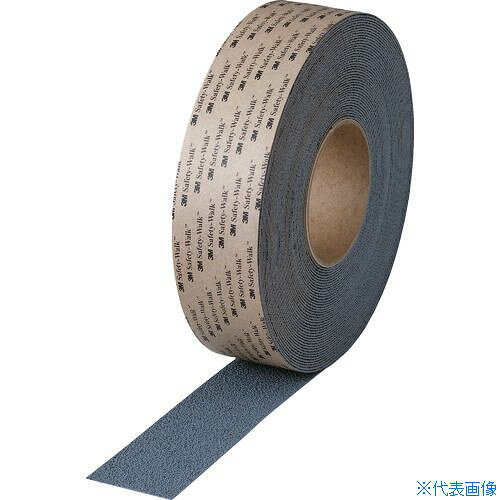 オレンジブック トラスコ中山　TRUSCO3M セーフティ・ウォーク 滑り止めテープ タイプC グレー 50mmX5m 軽歩行 〔品番:CGRA50X5〕[ 注番:0011495]特長●裏紙をはがして貼るだけの滑り止めテープです。●感触の優...