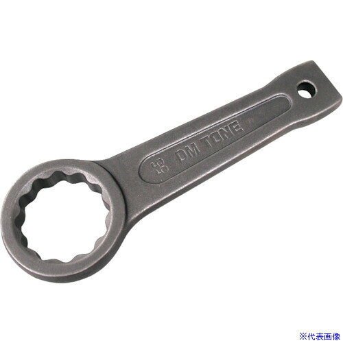 オレンジブック トラスコ中山　TRUSCOTONE 打撃めがね50mm 〔品番:DM50〕[ 注番:1003085]特長●衝撃を考慮した強靭めがねです。用途●ハンマーで叩いて増し締め作業や、錆びついたボルト・ナットの緩め作業用。仕様●対辺寸...