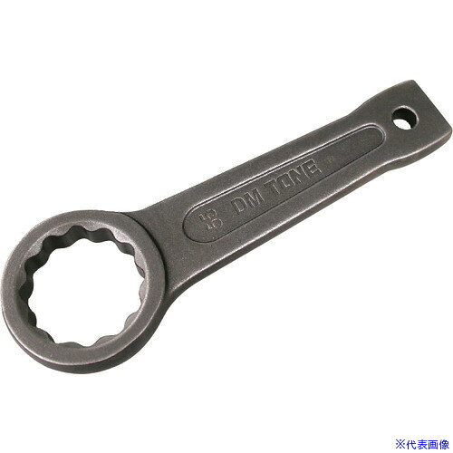 オレンジブック トラスコ中山　TRUSCOTONE 打撃めがね36mm 〔品番:DM36〕[ 注番:1003090]特長●衝撃を考慮した強靭めがねです。用途●ハンマーで叩いて増し締め作業や、錆びついたボルト・ナットの緩め作業用。仕様●対辺寸...