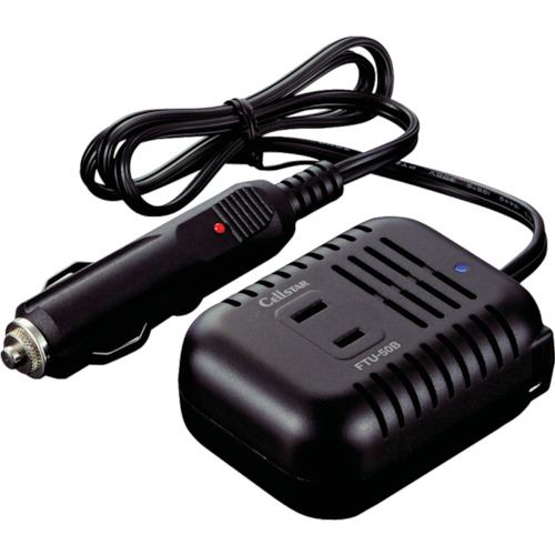 オレンジブック トラスコ中山　TRUSCOCELLSTAR インバーター 定格出力40W 〔品番:FTU50B〕[ 注番:1007029]特長●12V車の中で100V機器が使えます。仕様●入力電圧(V)：DC12●定格出力(W)：40●最大...