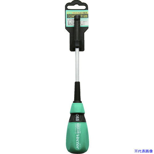オレンジブック トラスコ中山　TRUSCOVESSEL ベクトルナットドライバーB290NT対辺5.5X125 〔品番:B290NTH5.5〕[ 注番:1026571]特長●六角ボルト・ナットを締めるソケットタイプです。●力がよく伝わる大径...