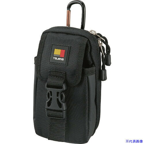 オレンジブック トラスコ中山　TRUSCOタジマ 着脱式パーツケース 胸用2段 〔品番:SFPCNCB2〕[ 注番:1030310]特長●スマートフォン・バッテリー・無線・メモ帳などの小物収納に最適です。●セフ後付ホルダー縦ベルト用標準装備...