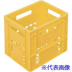 オレンジブック トラスコ中山　TRUSCOヒシ 乳業用コンテナ 〔品番:M12E〕[ 注番:1060434]特長●乳業用クレートとして幅広く使用できます。仕様●容量(L)：17.6●色：オレンジイエロー●外形寸法(mm)間口：340●外形寸...