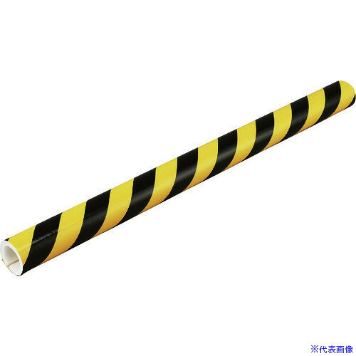 オレンジブック トラスコ中山　TRUSCO緑十字 トラ柄パイプクッション 黄/黒 TRC−69N 69(49)Φ×1000mm 無反射 〔品番:247023〕[ 注番:1061582]特長●トラ柄が事前の注意喚起を促し、クッションが追突時の...