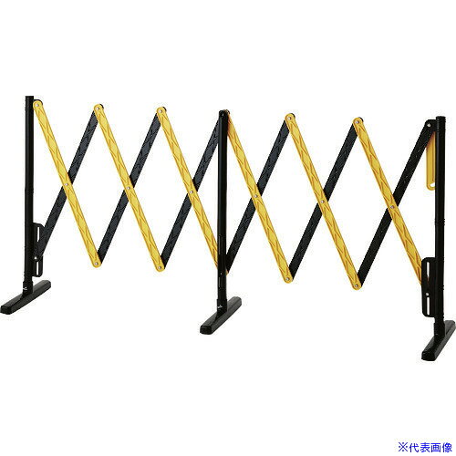 オレンジブック トラスコ中山　TRUSCO緑十字 伸縮式バリケードフェンス BF−3030TR H930×W380〜3000mm ABS樹脂 〔品番:132201〕[ 注番:1061597]特長●展開時は最大幅3mのバリケードが立入制限箇所...