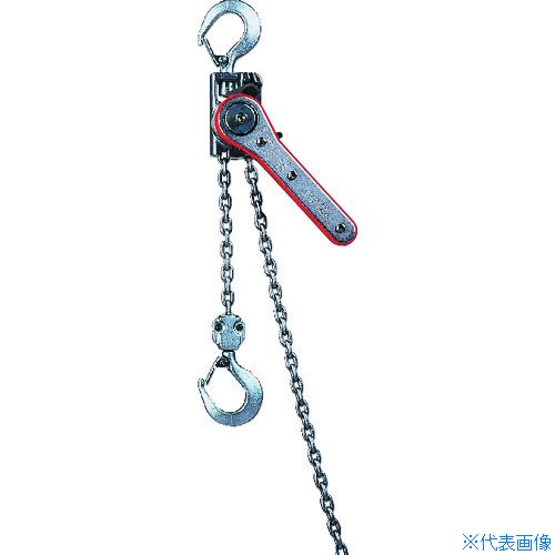 オレンジブック トラスコ中山　TRUSCO象印 Y2チェーンレバーホイスト100KG(Y2−10) 〔品番:Y2K1010〕[ 注番:1065327]特長●V級チェーン・特殊表面塗装でサビ対策は万全です。●スピーディーにそして使いやすく信頼...