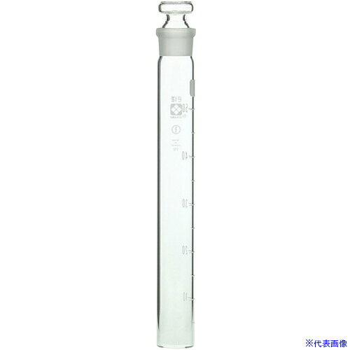 オレンジブック トラスコ中山　TRUSCOSIBATA 共通摺合共栓比色管 平栓付 白目盛 200mm 50mL 10入 〔品番:00848050A〕[ 注番:1068604]特長●内部の液の色の濃淡や相違を比較するのに使用される白色目盛り...