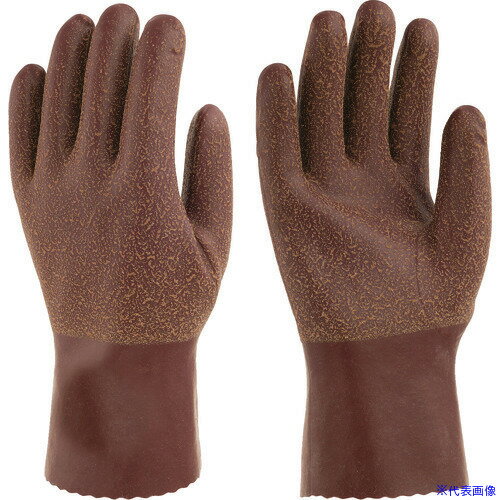オレンジブック トラスコ中山　TRUSCOトワロン 防寒手袋 トワロン冬作業用 M 〔品番:168M〕[ 注番:1077650]特長●内側に綿起毛を施しています。●天然ゴム製で引き裂き、引っ掻きに強く、低温でも柔らかさを保ちます。●天然ゴム...