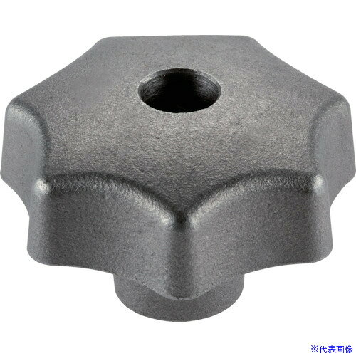 オレンジブック トラスコ中山　TRUSCOHALDER スターグリップ DIN6336 鋳鉄 形状B 〔品番:24650.0132〕[ 注番:1078152]特長●操作用部品です。仕様●グリップサイズ：Φ32仕様2材質/仕上●DIN6336...