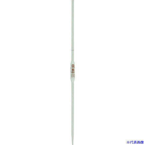 オレンジブック トラスコ中山　TRUSCOSIBATA ホールピペット カスタムA 5mL 〔品番:0214105A〕[ 注番:1116708]特長●一定の体積の液体を量りとるために用いられます。全量ピペットとも呼ばれます。●目盛は通常1本...