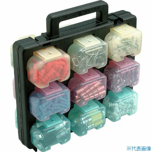 オレンジブック トラスコ中山　TRUSCODENSAN スケルトンパーツボックス 〔品番:SPS3418〕[ 注番:1121021]特長●パーツボックスの概念を変えた、ケースのない-パーツボックス です。仕様●色：ブラック（フレーム）●外形...