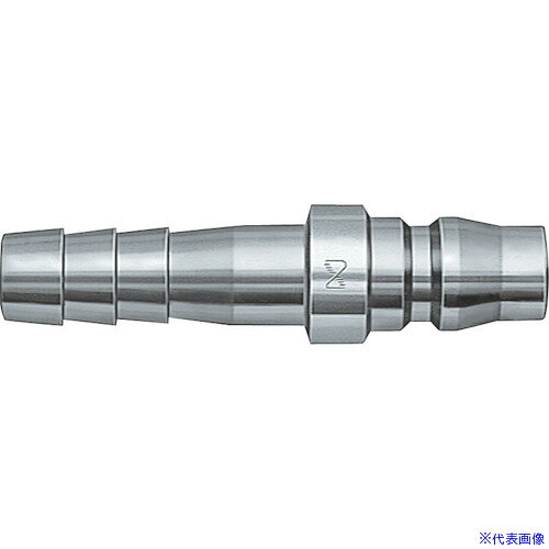 オレンジブック トラスコ中山　TRUSCO日東 ハイカプラ鋼鉄製(ホース取付用プラグ)相手側1/4インチ耐圧力2.0Mpa(00281) 〔品番:20PHSTEEL〕[ 注番:1130226]特長●工場内空気配管から空気工具のホース接続用ま...