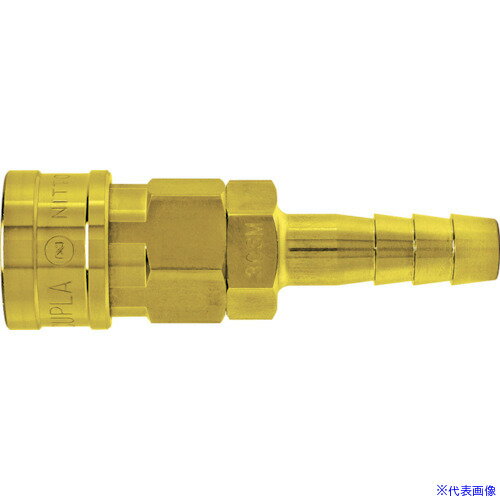 オレンジブック トラスコ中山　TRUSCO日東 真ちゅう製ハイカプラ ニトリルゴムNBR(SG)BSBM30SH(00224) 〔品番:30SHBRASSNBR〕[ 注番:1130447]特長●工場内の空気配管から空気工具のホース接続用まで...