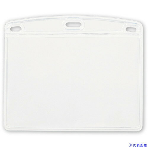 オレンジブック トラスコ中山　TRUSCOOP 名札用ケース ソフトA7 (10枚入) 〔品番:NX117〕[ 注番:1130980]特長●ソフトタイプ用途●名刺入れに。仕様●タイプ：ソフト●縦(mm)：97●横(mm)：116●厚さ(mm...