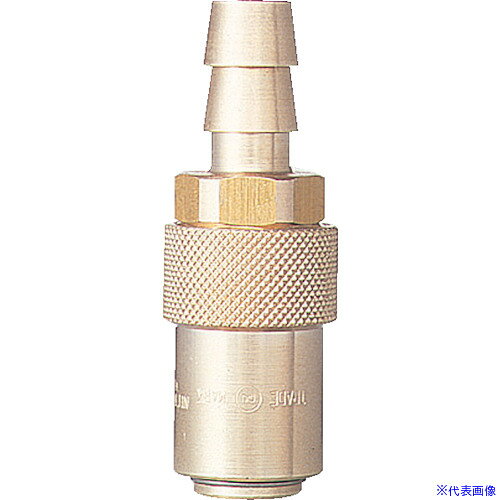 オレンジブック トラスコ中山　TRUSCO日東 金型カプラ ニトリルゴムNBR(SG)K03SH(04471) 〔品番:K03SHBRASSNBR〕[ 注番:1132725]特長●金型冷却水のホース接続・分離がスピーディーにできます。●外径...
