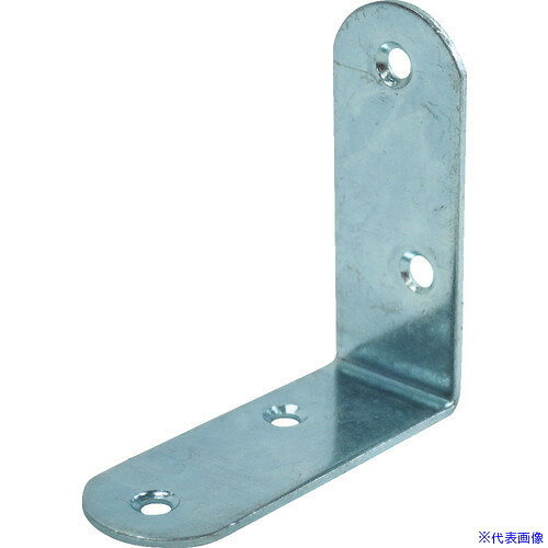 オレンジブック トラスコ中山　TRUSCODAIDOHANT ユニクロ 金折 (内皿) 43 〔品番:00063488〕[ 注番:1142207]特長●L字型の補強金物です。●座彫りが内側に入っています。用途●連結や補強に。仕様●板厚(mm...