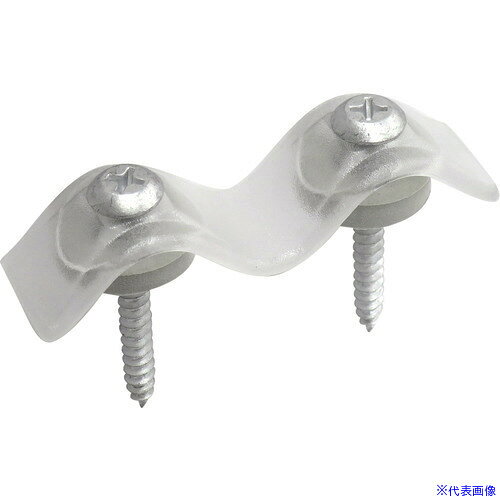 オレンジブック トラスコ中山　TRUSCODAIDOHANT 波板Wロック 16個入 4.2X35mm クリアー 〔品番:00045954〕[ 注番:1142622]特長●波板の重なり部分に2山しっかりロックします。●止水性をよくするため、...