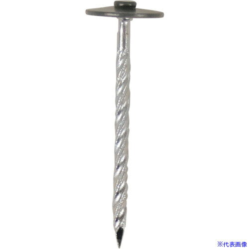 オレンジブック トラスコ中山　TRUSCODAIDOHANT カラー傘釘 20本入 ♯13×41 シルバーグレー 〔品番:10176072〕[ 注番:1142641]特長●波板や板金の色に合わせて施工できます。用途●波板や板金の取り付けに。...