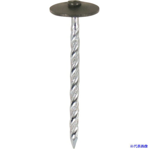 オレンジブック トラスコ中山　TRUSCODAIDOHANT カラー傘釘 20本入 ♯13×41 ダークグレー 〔品番:10176075〕[ 注番:1142644]特長●波板や板金の色に合わせて施工できます。用途●波板や板金の取り付けに。仕...