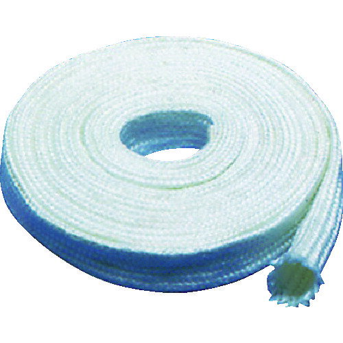 オレンジブック トラスコ中山　TRUSCOニチアス インサルテックチューブ TOMBO No.8403 内径6mm×長さ30m 〔品番:8403610〕[ 注番:1144094]特長●かさ高加工したガラスヤーンを円筒状に編組みしたチューブで...