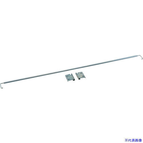 オレンジブック トラスコ中山　TRUSCOTRUSCO R3型用 回転式落下防止バーW1200 〔品番:R3KRB1200〕[ 注番:1144992]特長●後付可能な回転式の落下防止バーです。仕様●高さ(mm)：16●色：グリーン●適合：間...