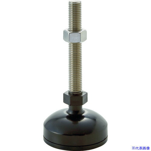 オレンジブック トラスコ中山　TRUSCOTRUSCO ステンレスアジャスターボルト M16 150kg 〔品番:TSPL6016115〕[ 注番:1145906]特長●本体にステンレス鋼を使用し、耐久性に優れています。●台座は滑りにくいニ...