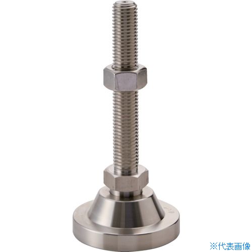 オレンジブック トラスコ中山　TRUSCOTRUSCO ステンレスアジャスターボルト M16 600kg 〔品番:TSMFU7816100〕[ 注番:1145912]特長●本体にステンレス鋼を使用し、耐久性に優れています。用途●工作機械、産...