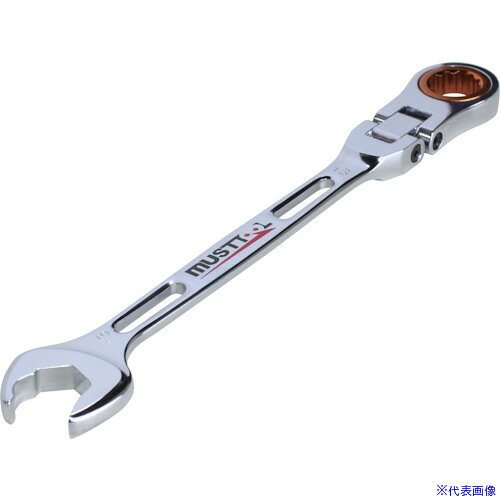 オレンジブック トラスコ中山　TRUSCOMUSTTOOL ダブルフレキ軽量ギアレンチ 13mm IM-DFGK13 〔品番:12444〕[ 注番:1146682]特長●2段階に曲がるダブルフレキシブル構造で狭い場所での使用時に抜群の操作性...