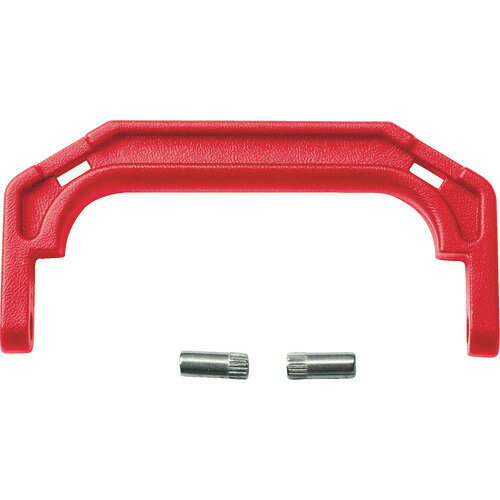 オレンジブック トラスコ中山　TRUSCOTRUSCO プロテクターツールケースTAK13S用ハンドル 赤 〔品番:TAK13SHDRE〕[ 注番:1151532]特長●ポンチ等でたたいて交換します。仕様●適合本体：TAK-13S●色：レッ...