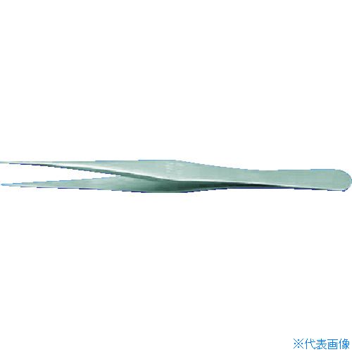 オレンジブック トラスコ中山　TRUSCOKFI ステンレス製ピンセット K‐10 No.1ピンセット 〔品番:100001〕[ 注番:1152544]特長●防錆性が高く磁気を帯びにくいです。●先端細く長く繊細な作業に適しています。仕様●全...