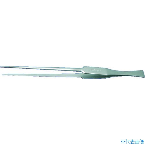 オレンジブック トラスコ中山　TRUSCOKFI ステンレス製ピンセット K‐18 技工用ピンセット 〔品番:180001〕[ 注番:1152565]特長●防錆性が高く磁気を帯びにくいです。●グリップから先端に向け細く長いです。仕様●全長(...