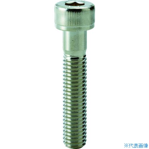 オレンジブック トラスコ中山　TRUSCOTRUSCO 六角穴付ボルト ニッケルメッキ 半ネジ M10×50 5本入 /キャップボルト(CAP) 〔品番:Y1541050〕[ 注番:1157561]特長●表面処理は美観に優れるニッケルメッキ...