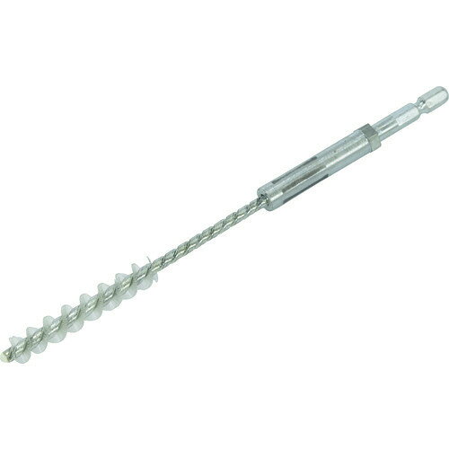 オレンジブック トラスコ中山　TRUSCOTRUSCO 六角軸スパイラルホールブラシ 66ナイロン 10.5mm 下穴径 〔品番:6HB10.5NY〕[ 注番:1162139]特長●強度の強い異形線ネジリにすることで、軸の強度が増し、正回転...