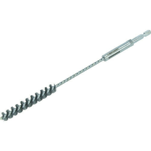 オレンジブック トラスコ中山　TRUSCOTRUSCO 六角軸スパイラルホールブラシ ワイヤー鋼線 12.5mm 下穴径 〔品番:6HB12.5WB〕[ 注番:1162160]特長●強度の強い異形線ネジリにすることで、軸の強度が増し、正回転...