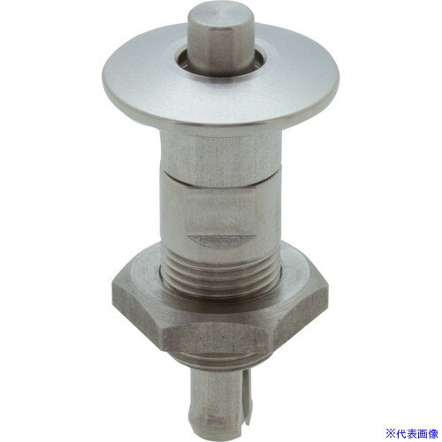 オレンジブック トラスコ中山　TRUSCOイマオ ホールクランパー 〔品番:QCHC0612N6SUS〕[ 注番:1164890]特長●ベースに穴加工を施すだけの簡単な加工で使用できます。用途●ホルダー交換。仕様●クランプ力(N)：3●適合...