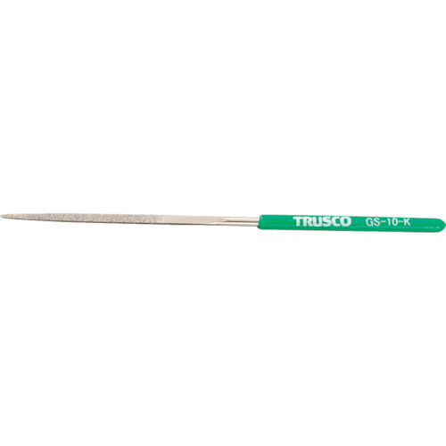 オレンジブック トラスコ中山　TRUSCOTRUSCO ダイヤモンドヤスリ 精密用#170 角 1本入 全長140mmX刃長50mm(10本組サイズ) 〔品番:GS10K〕[ 注番:1176421]特長●超硬合金、焼き入れ鋼、セラミックス、...