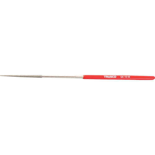オレンジブック トラスコ中山　TRUSCOTRUSCO ダイヤモンドヤスリ 鉄工用#140 丸 1本入 全長185mm(10本組サイズ) 〔品番:GK10M〕[ 注番:1176927]特長●超硬合金、焼き入れ鋼、セラミックス、ガラス、強化プ...