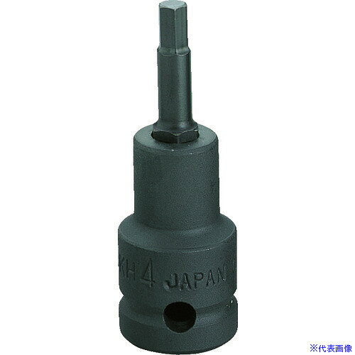 オレンジブック トラスコ中山　TRUSCOTONE インパクト用ヘキサゴンソケット(強力タイプ) 対辺寸法4mm 全長48mm 〔品番:3KH04〕[ 注番:1196987]特長●インパクトレンチなどの動力工具用でも使用できます。仕様●差込...