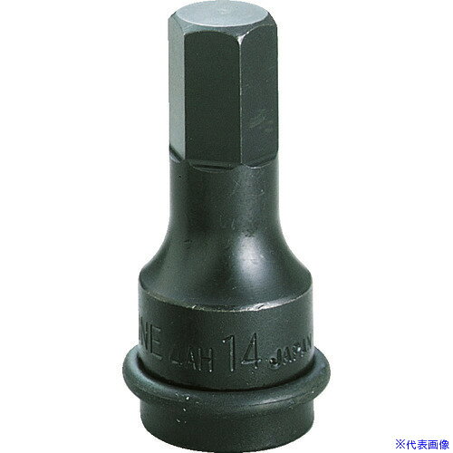 オレンジブック トラスコ中山　TRUSCOTONE インパクト用ヘキサゴンソケット 14mm 〔品番:4AH14〕[ 注番:1197100]特長●インパクトレンチなどの動力工具用のソケットです。仕様●差込角(mm)：12.7●対辺寸法(mm...