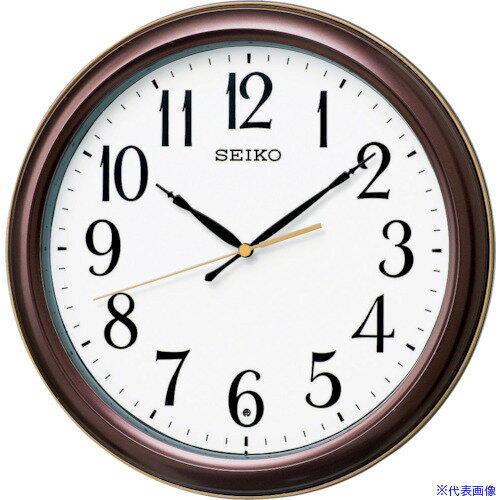 オレンジブック トラスコ中山　TRUSCOSEIKO 電波掛時計 〔品番:KX234B〕[ 注番:1203632]特長●スタンダードなデザインの電波時計です。●スイープ秒針、電池切れ予告機能、おやすみ秒針機能付きです。仕様●直径(mm)：3...