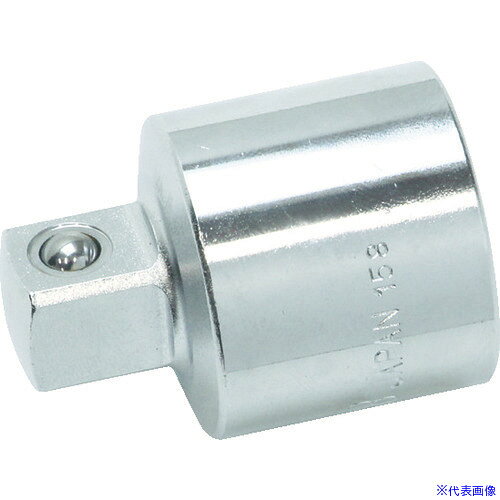 オレンジブック トラスコ中山　TRUSCOTONE ソケットアダプター 全長46mm 〔品番:138〕[ 注番:1208641]特長●差込角の異なるソケットとハンドルを接続するアダプターです。仕様●差込角凹(mm)：19.0●差込角凸(mm...