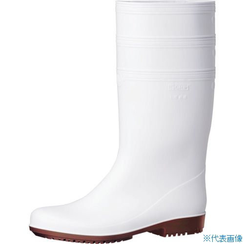 オレンジブック トラスコ中山　TRUSCOミドリ安全 超耐滑長靴 NHGL2000ス−パ− ホワイト 27.5cm 〔品番:NHGL2000SPW27.5〕[ 注番:1209896]特長●高さのあるロングタイプです。●水や油の床面でも全方向...